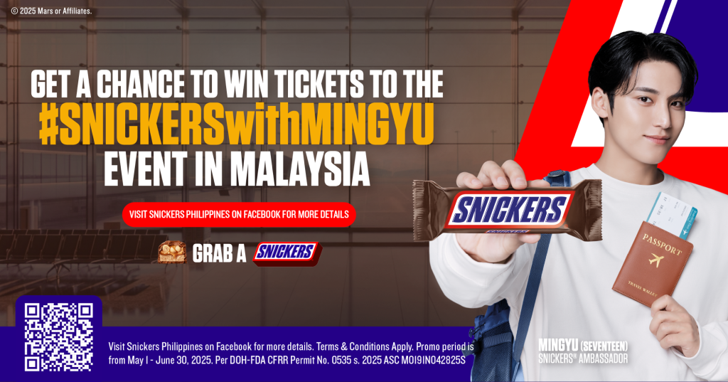 Calling All CARATs! Your Chance to Attend the MINGYU Live in Malaysia with SNICKERS®! - The Pop Blog